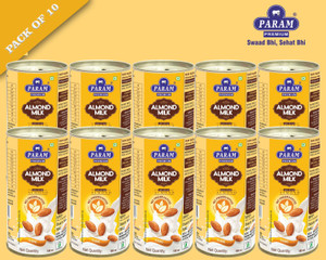 PARAM Premium Almond Flavored Milk Pack of 10 Price in India - Buy ...