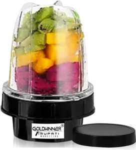 Goldwinner Heavy Bullet Jar for Mixer Grinder Small (350 ML) ABS ...