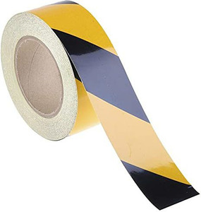 Glowshiner Radium Reflective Zebra Diagonal Line Roll Warning Tape 48 ...