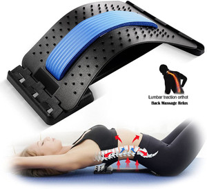 B VIBES Back Stretcher Lumbar Back Cracker Board Pain Relief Device ...
