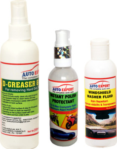 Auto Expert D-greaser & Cleaner 250ml, Instant Polish Protectant 100ml ...