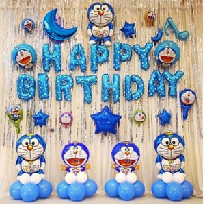 FLIPZONE Happy birthday Doraemon theme Combo Set of 50 Price in India ...