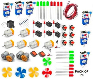 WHO Motor Control Electronic Hobby Kit pack of 76 PROJECT kit for ...