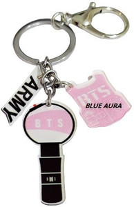 Blue Aura BTS BT21 Acrylic Army Bomb Key Chain Collectible Gifting ...