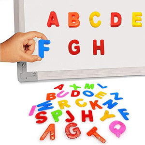 MINDBRIGHT Magnetic ABCD Alphabet Letters for Kids Learn Play at Same ...