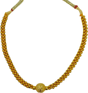 NSC Jewel Traditional New Design gold plated Maharashtrian Thushi for ...