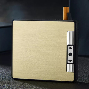 FITUP High Quality Cigarette Case Lighter USB Lighter Cigarette Box 2 ...