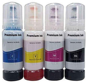 ST-SCANTER Ref INK003 Ink, Black + Tri Color Combo Pack Ink Bottle - ST ...