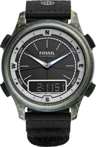 FOSSIL Solar Anadigi Digital Watch - For Men - Buy FOSSIL Solar Anadigi ...