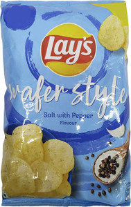 Lay's Wafer Style Salt With Pepper Chips Price in India - Buy Lay's ...