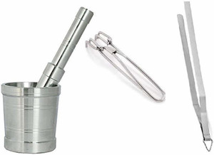 DIVISHAA Utensils Chimta+pakad+khal Batta Combo Kitchen Tool Set Price ...