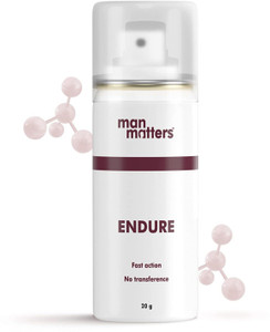 Man Matters Endure Delay Spray for Men Price in India - Buy Man Matters ...
