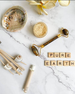 Baka Tiger Eye Roller Gua Sha Stone Face Massager - Super Smoothed ...