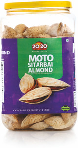 20-20 DRY FRUITS Moto Sitarbai Almond KAGJI BADAM - Kagzi (Soft in ...