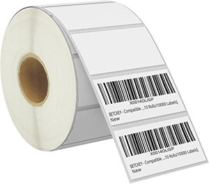 CAS label roll,Barcode,LabelSticker-58X40mm,500 labelRoll WhiteSelf ...