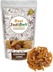 Desi Jadi Buti Kishmish Long - Raisins Long Seed Price in India - Buy ...