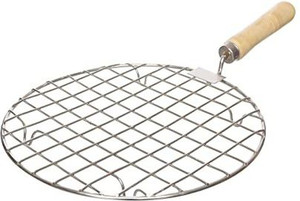 Dynore Stainless Steel Roaster Papad Jali, Roti Grill, Chapati with ...