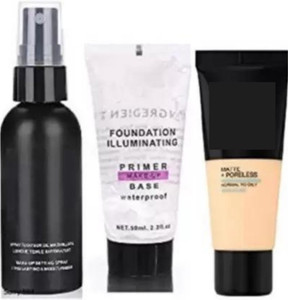 Valhalla makeup base primer plus makeup foundation plus fixer Primer ...