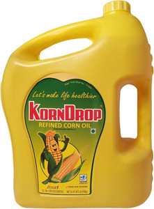 KORNDROP REFINED CORN OIL Corn Oil Jar Price in India - Buy KORNDROP ...