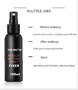 PSRO 100% MATTE FINISH & WATER PROOF MAKEKUP SETTING FIXER COOL Prime ...