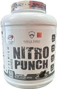 Muscle Punch Nitro Punch Chocolate Fudge Flavor 2kg Whey Protein Price ...