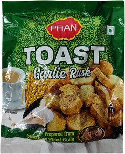 Pran Toast Garlic Rusk NA flavored Milk Rusk Price in India - Buy Pran ...