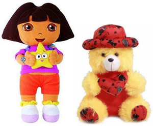 Toys Shop Cute & Attractive Stuffed Toy, Dora Doll|Yellow Cap Teddy ...