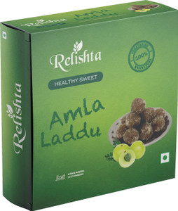 Relishta Natural Sweet Amla Barfi 400g - Handcrafted original recipe ...