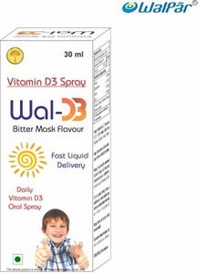 WALPAR VITAMIN D3 DAILY ORAL SPRAY MASK MELLON FLAVOR Price in India ...
