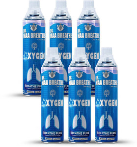 Dr Maa Natural oxygen Canister Pack Of 6 Portable Oxygen Can Price in ...