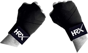 HRX Boxing Hand Wraps 108 Inches Black Black Boxing Hand Wrap Price in ...