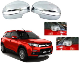 AMARIO Side Chrome Mirror Cover With Indicator Cut For Vitara Brezza ...