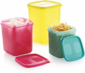 MASTER COOK Polypropylene Fridge Container - 1850 ml, 1300 ml, 700 ml ...