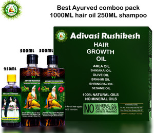ADIVASI RUSHI KESH AYURVEDIC ADIVASI AYURVEDIC RUSHI Hair Oil - Price ...