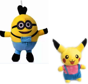 KPN Combo pack of Minion and Multi pikachu - 30 cm - Combo pack of ...