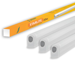 Jaquar Lighting LED 20-Watt Starlite Tri Color Tube Light, (Pack of 3 ...