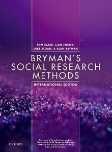 Bryman's Social Research Methods 6ed: Buy Bryman's Social Research ...