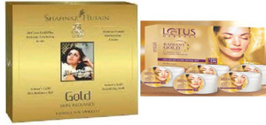 Shahnaz Husain Gold facail kit and gold facail kit Price in India - Buy ...