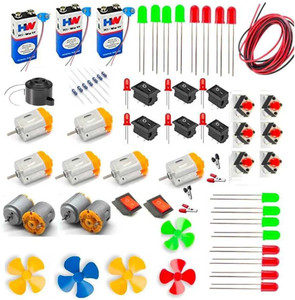 AQBP Motor Control Electronic Hobby Kit pack of 75 curious kit for ...