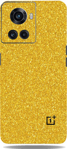 BUGGU Golden Glitter For OnePlus 10R Skin Guard, OnePlus 10 R Mobile ...