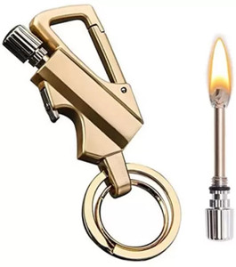 FITUP Flint Metal Match Fire Starter and Bottle Opener Car Key Ring ...