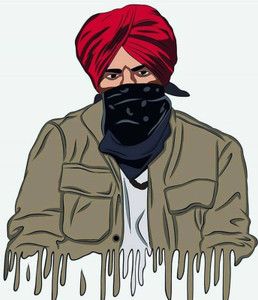 sidhu moosewala poster Multicolor Photo Paper Print Poster Photographic ...