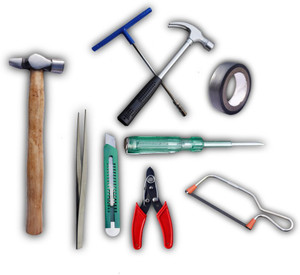 Jiya 0196 HAND TOOL KIT- 2Cutter I Hatodi I Tester I T SPANNER I HAMMER ...