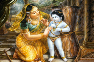 Lord Krishna's Damodar Leela (Liberation of Nalkuber and Manigreev ...