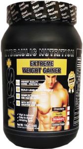 Hydraulic Nutrition Extreme Mass Gainer For Bulk Muscle Gain (Chocolate ...