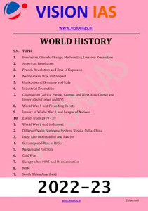 Vision Ias World History Notes [2022- 23] Paperback (Photocopy) 2022 ...