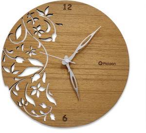 Picloon Jali Cutting Wooden Clock-Readymade Price in India - Buy ...