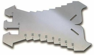SAMENX Sheet Metal Scribe Stainless Steel Marking Template Scriber ...