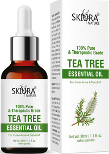 Skiura Nature 100% Pure Tea Tree Oil For Anti Dandruff, Anti Hair Fall ...