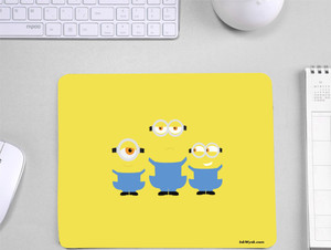 InkWynk Animated Character Minions Friends Cannon Designer Rubber Grip ...